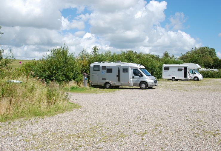 Wohnmobilstellplatz am Camping zum Seehund in Simonsberg – promobil