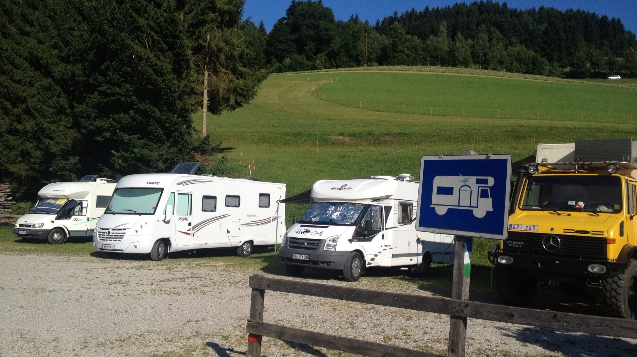 Wohnmobilstellplatz am Badesee in Waldhausen – promobil