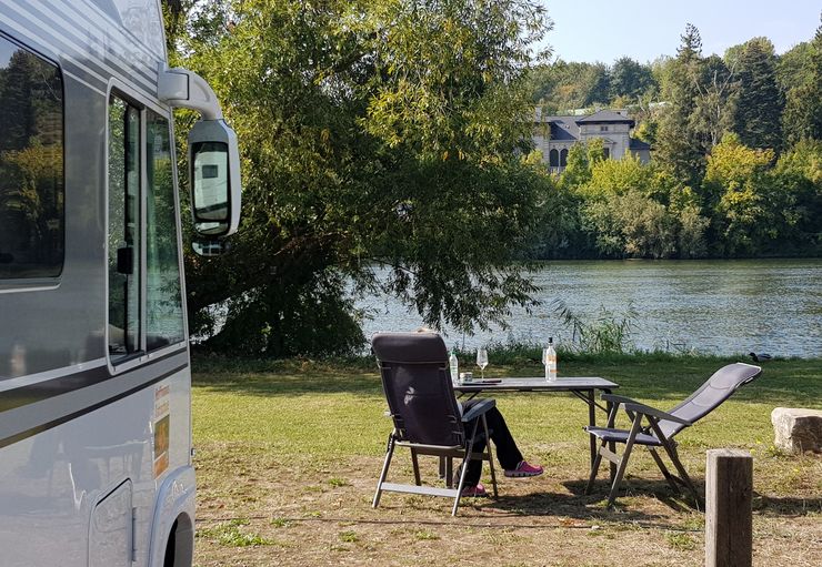 Elegantes Wohnmobilstellplatz Am Main Bilder