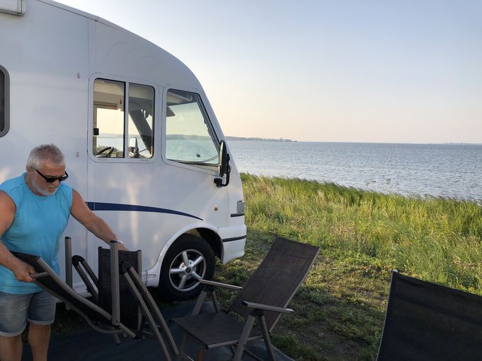 Wohnmobilstellplatz am Bandholm Strand in Bandholm – promobil