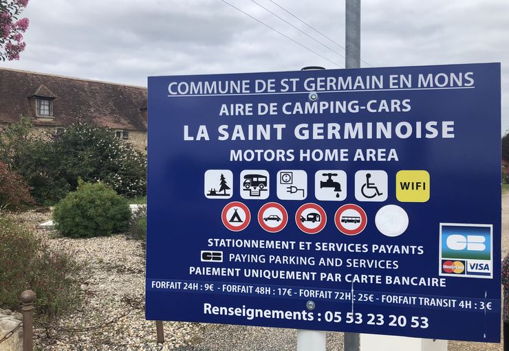 La Saint Germinoise in Saint-Germain-et-Mons – promobil