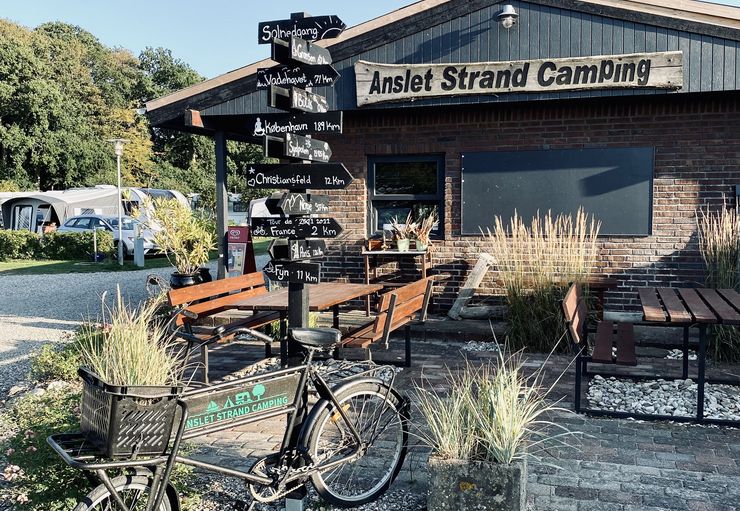 Anslet Strand Camping in Store Anslet – Caravaning
