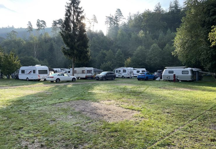 Camping Clausensee in Waldfischbach-Burgalben – promobil