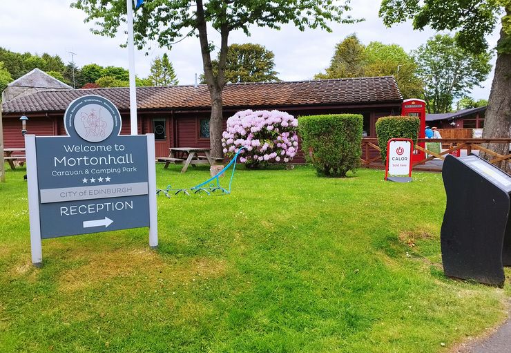 Mortonhall Caravan & Camping Park (kostenlos) in Edinburgh – promobil
