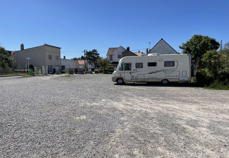 Camping-Car Park Merlimont (Zufahrt nur mit Pass'Étapes) in Merlimont ...