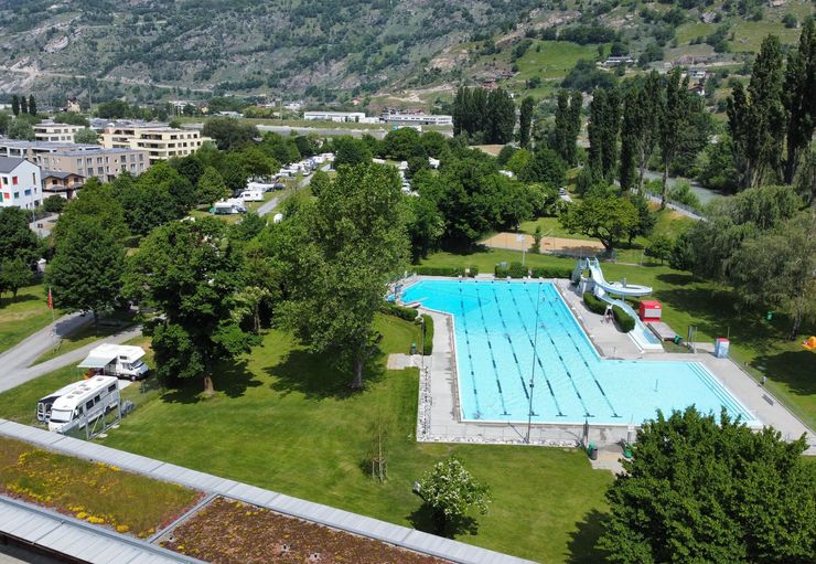 Camping Mühleye Visp in Visp – promobil