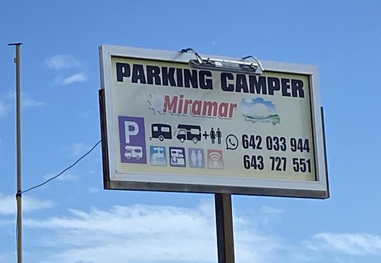 Miramar Parking Vampet in Torrox – promobil